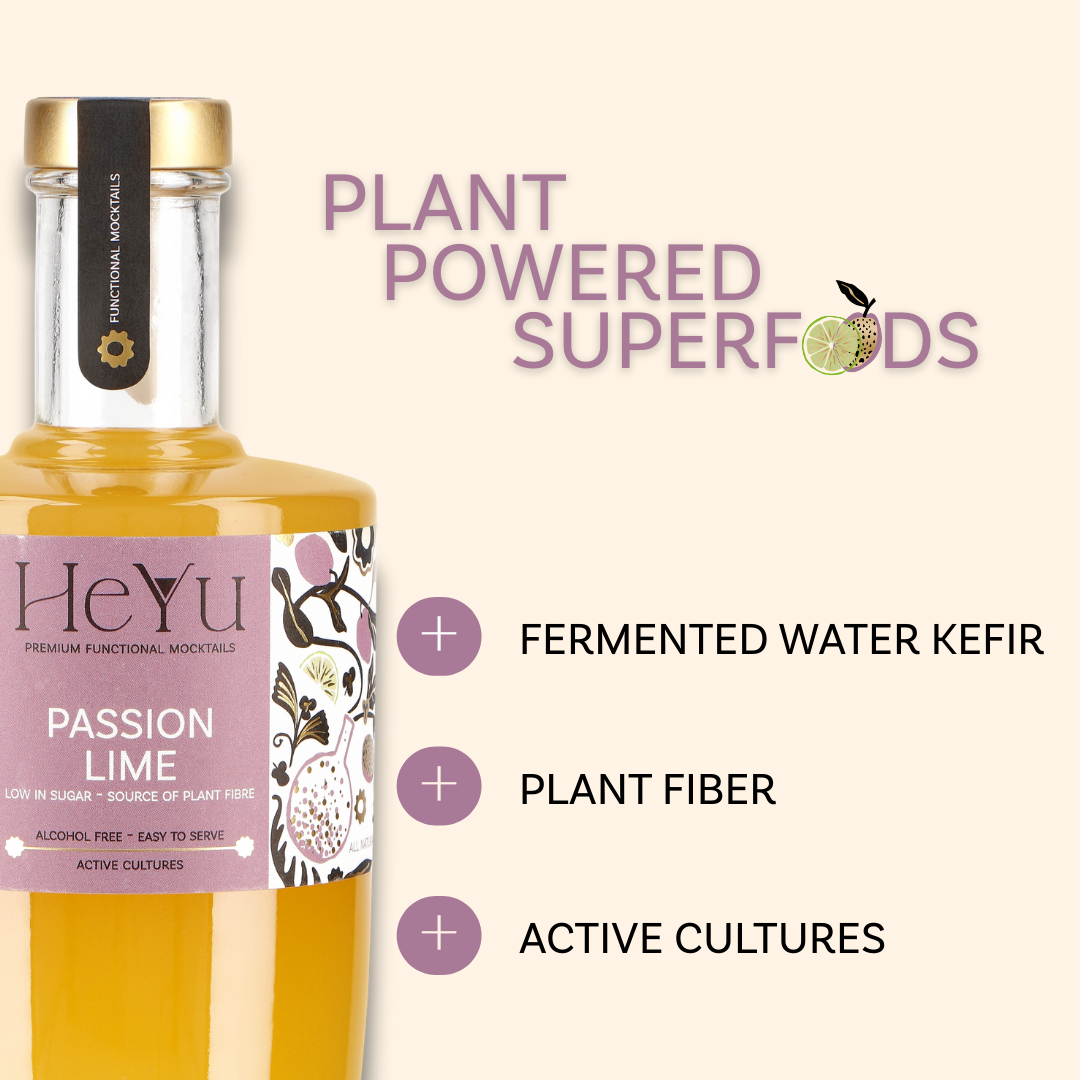 Heyu Drinks - 100% Natural, Alcohol-Free and Healthier Mocktails